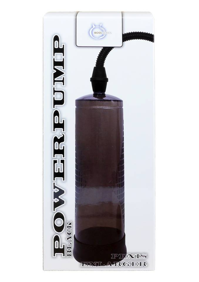 Pompka Podciśnieniowa Powiększająca Penisa - Powerpump Black - Sklep Erotyczny Figielek.pl